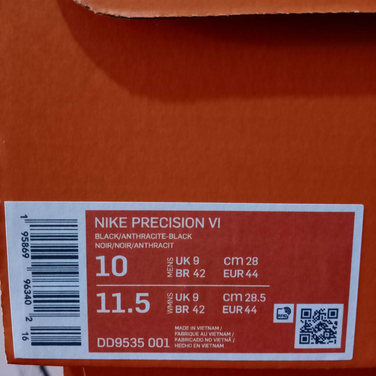 2675 - Nike Precision 6 Tripple Black | Item Details - Phenomenalsole